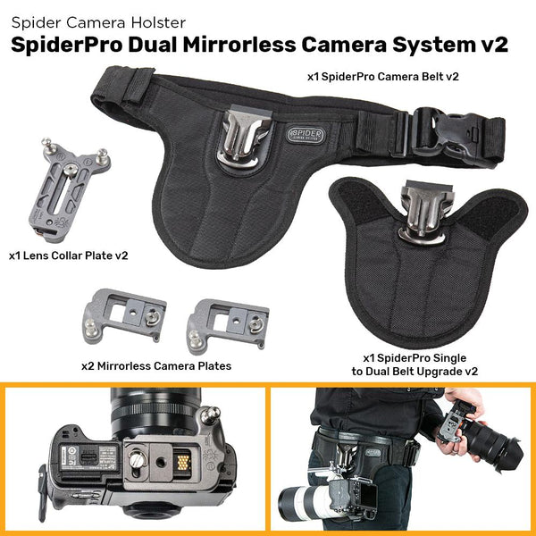 SpiderPro Dual Mirrorless Camera System v2 – spiderholster